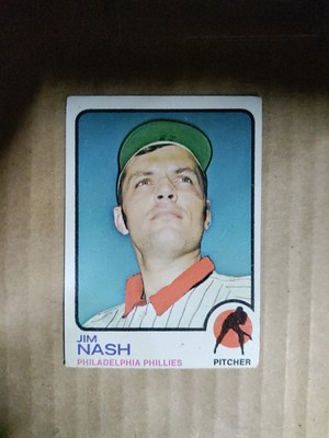 1973 Topps Philadelphia Phillies Baseball Card #509 Jim Nash - VG-oc ...