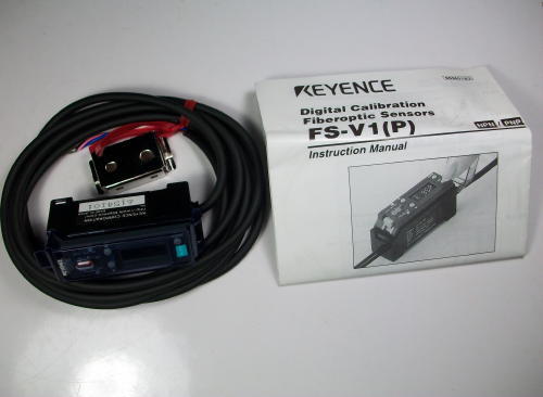 Keyence, FS-V1P, Fiber optic Sensor Photoelectric NEW | eBay