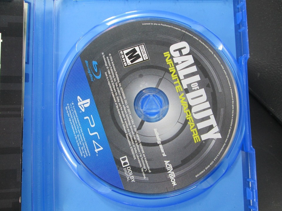 PS4 Call of Duty Infinite Warfare Legacy Edition Tested Resurfaced No ...