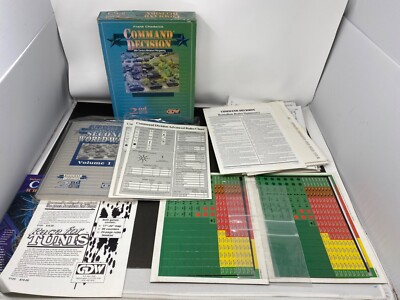 GDW Command Decision Miniature Wargaming Game - 2nd Edition, Complete ...