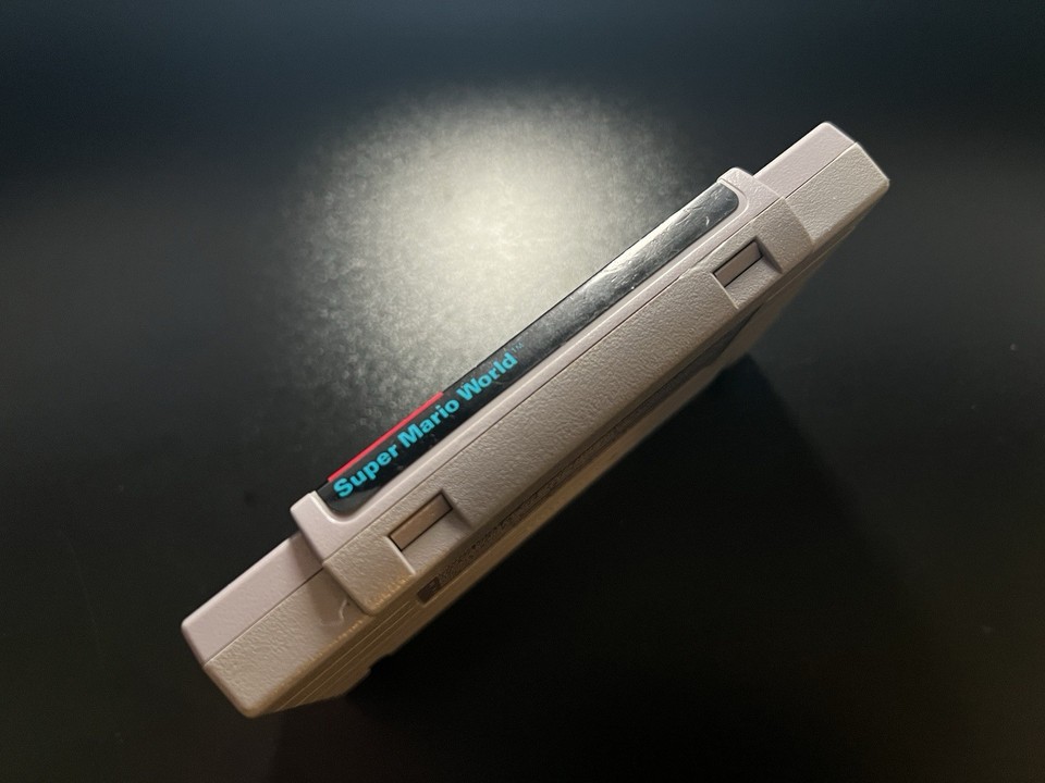 Super Mario World (Super Nintendo, 1991) SNES Authentic Cartridge Only ...