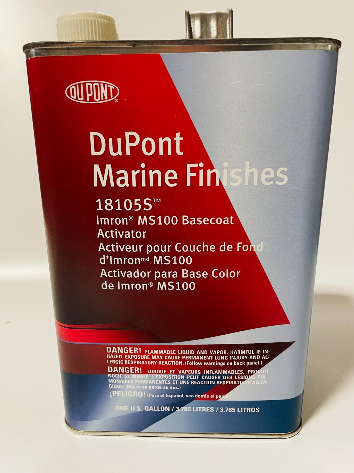 DuPont Marine Finishes 18105S, Imron MS100 Basecoat Activator, 1 Gallon ...