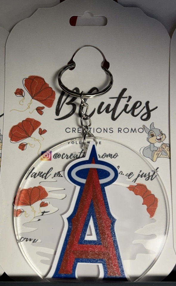Baseball Keychains Angels | eBay