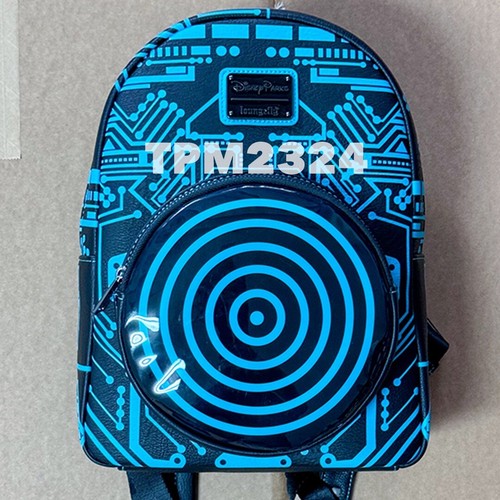 Disney Parks Tron 40th Anniversary Light-Up Loungefly Mini Backpack New ...