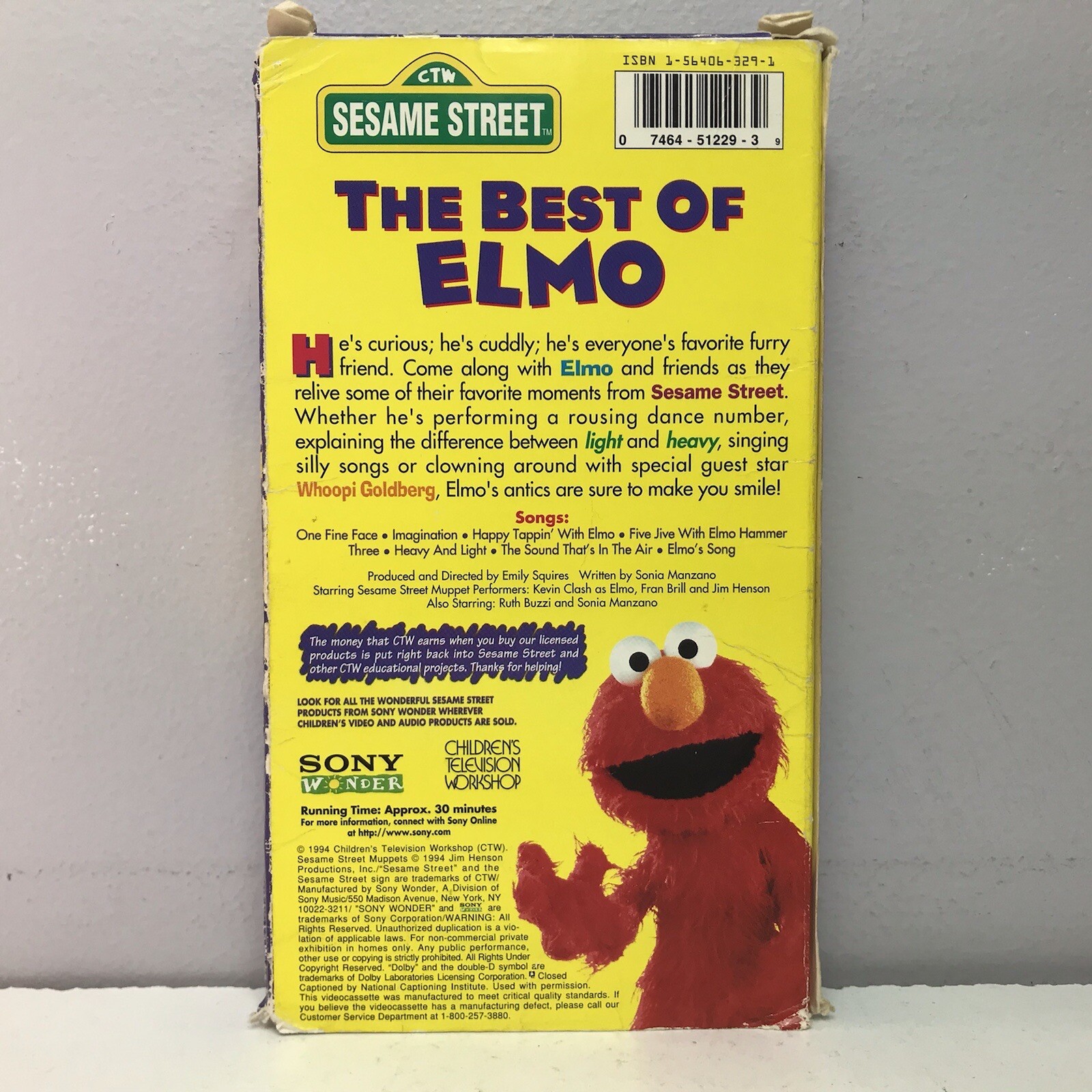 Sesame Street Best of Elmo VHS Video Tape | Grelly USA