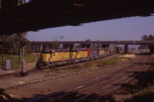 UP UNION PACIFIC 3084 & 3 TACOMA ACTION 1981 ORIGINAL SLIDE | eBay