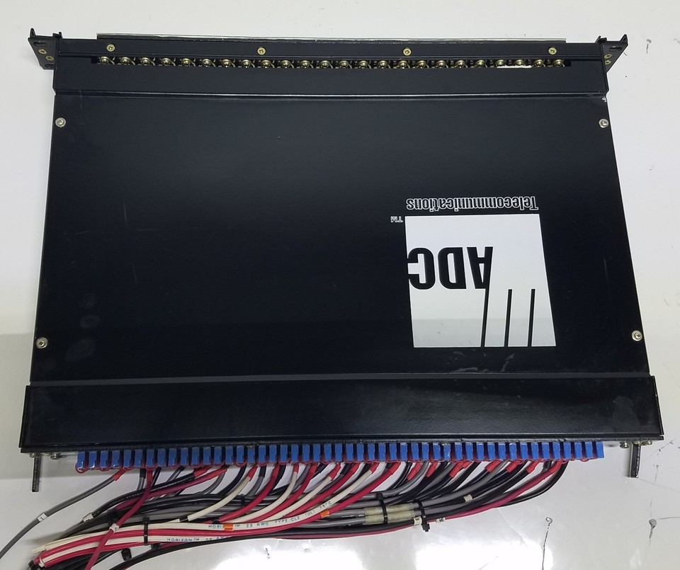 ADC 1/4” 48 Point TRS Pro Audio Patch Bay Rack Mountable PN: 4-26791 ...