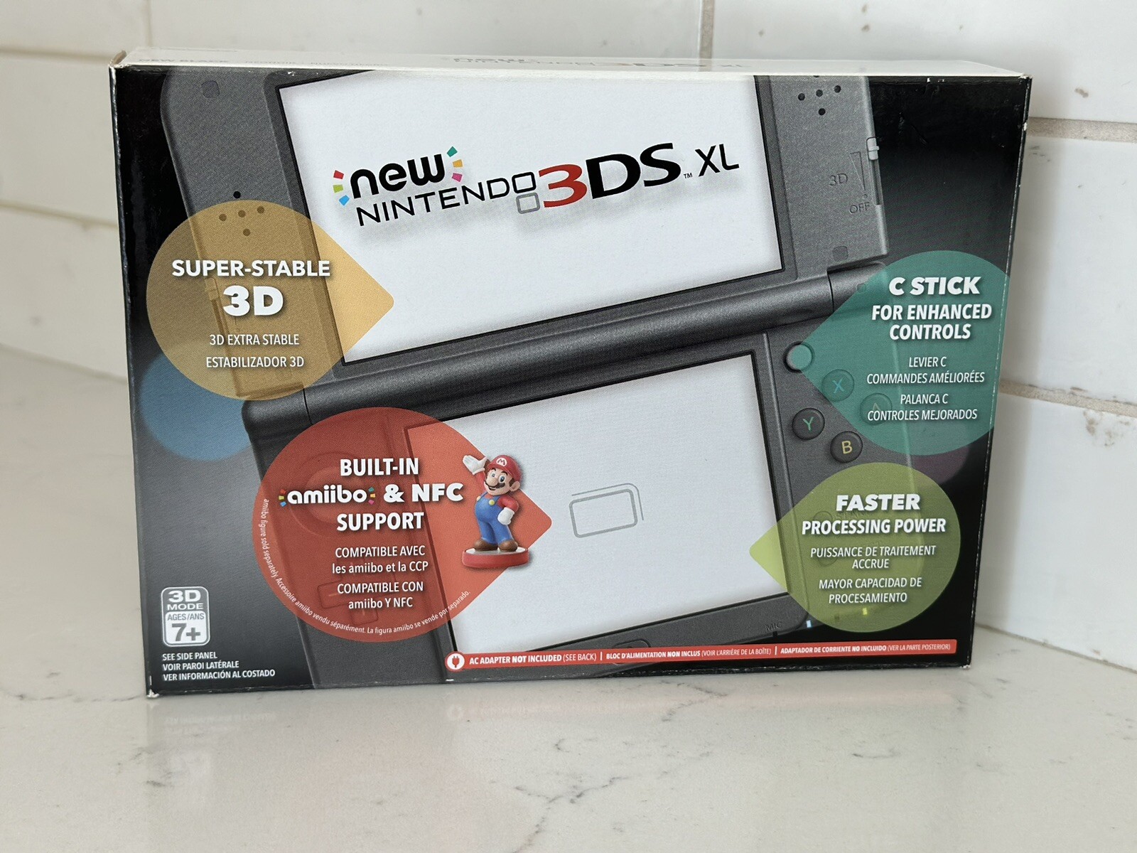 Nintendo New 3DS XL 4GB Handheld Gaming System - Black for sale online ...