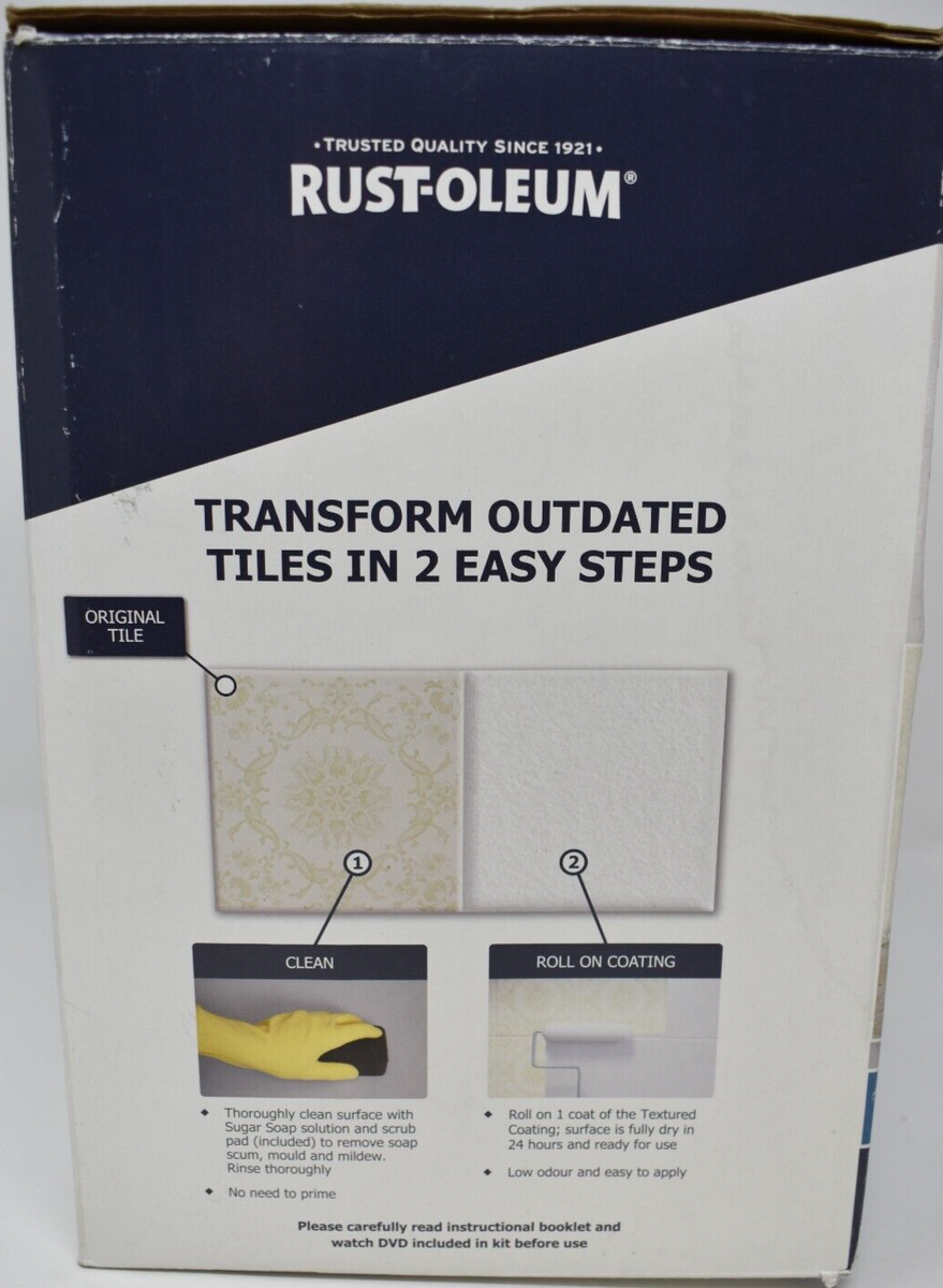 Rust Oleum Tile Transformation Kit