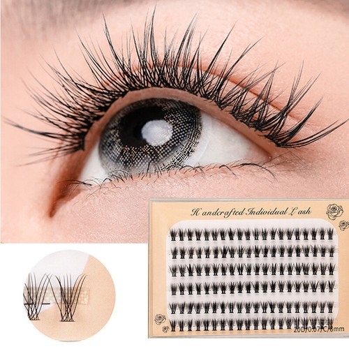 120 Bundles Eyelash Extension Faux Mink Eyelashes Individual Cluster Eye Lashes^ | eBay