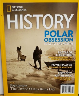 National Geographic History Jan Feb 2020 Polar Obsession FREE SHIPPING ...