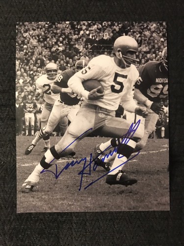 Terry Hanratty Signed Notre Dame 8 X 10 Photo Autographed | eBay