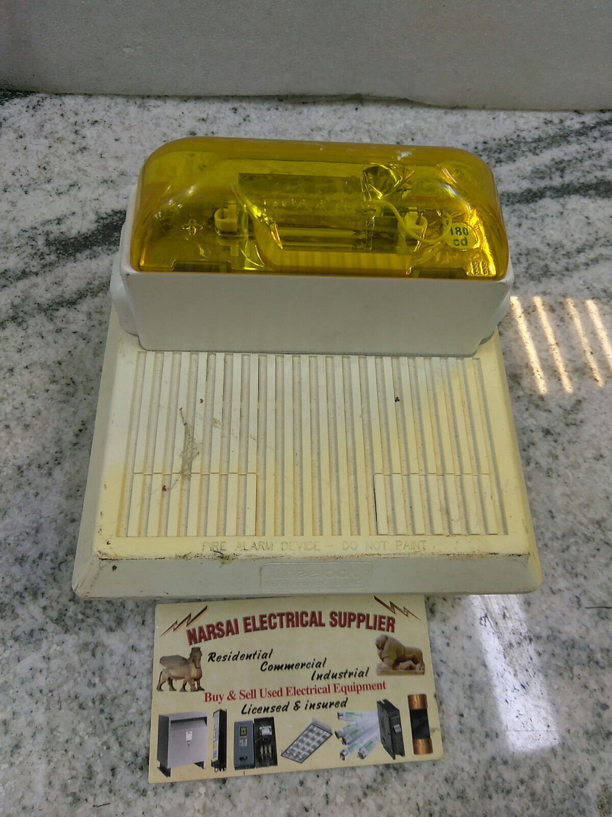 Wheelock 0506, MTWPA-2475W Fire Alarm Signal Strobes CHIPS (4D3 | eBay