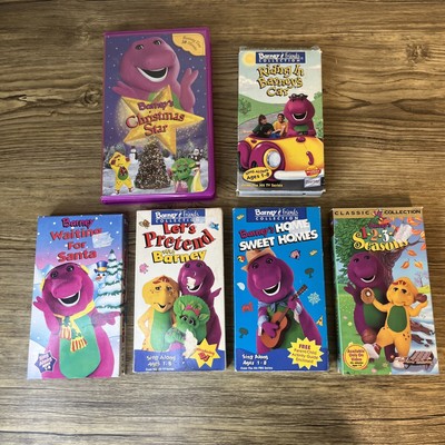 VTG Barney VHS Lot 6 Total - Riding In Barney’s Car & Others ...