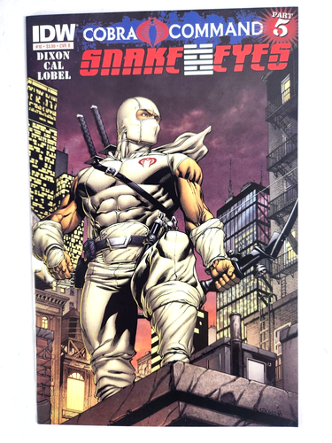 IDW Comics GI JOE COBRA COMMAND SNAKE EYES #10 Cover B 1st Print 2012 | eBay