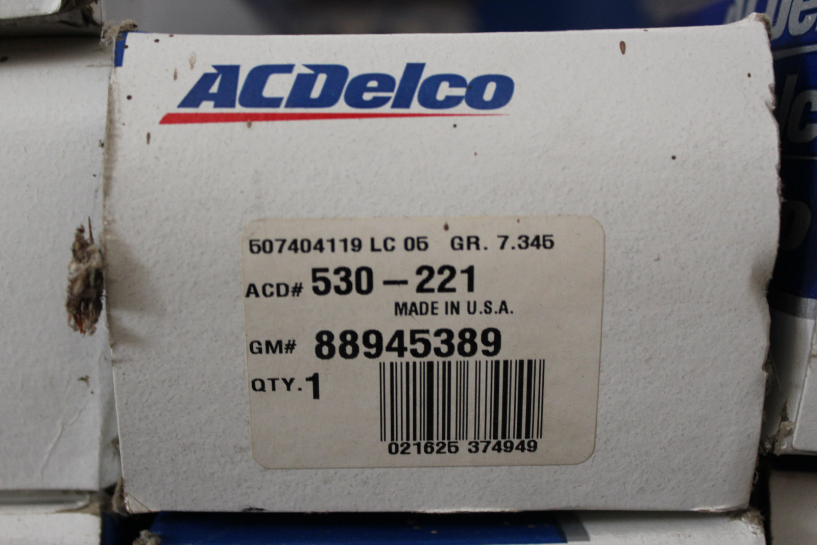 NOS PAIR OF AC DELCO GAS CHARGED SHOCKS 530-221 GM# 88945389 | eBay