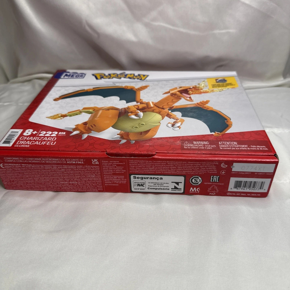 Brand New Pokemon Mega Pokemon Charizard Building Set 887961950779| eBay