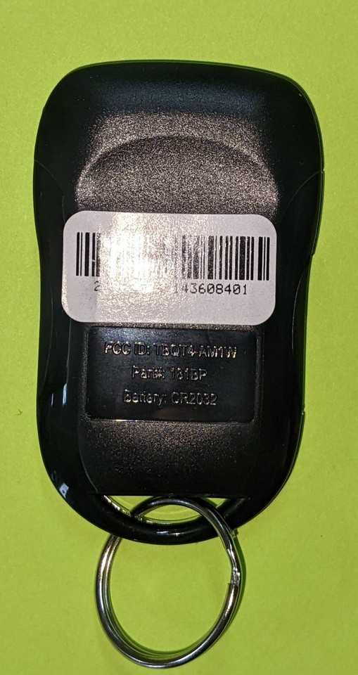 NEW PRESTIGE PURSUIT KEYLESS STARTER REMOTE START ALARM TBQT4-AM1W ...