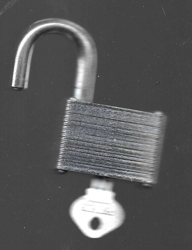 Fortress Padlock With Key Vintage | eBay