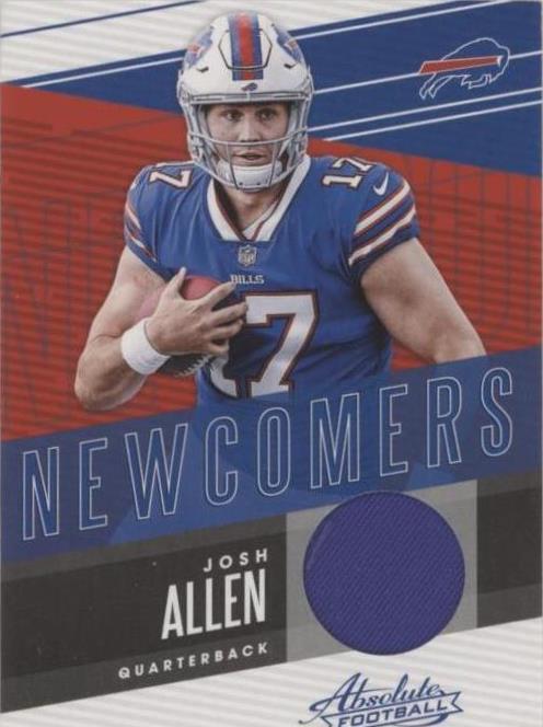 2018 Panini Absolute - Newcomers Josh Allen #NC-JA (MEM, RC) for sale ...