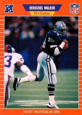 Herschel WALKER - 1989 Pro Set - Dallas Cowboys | eBay