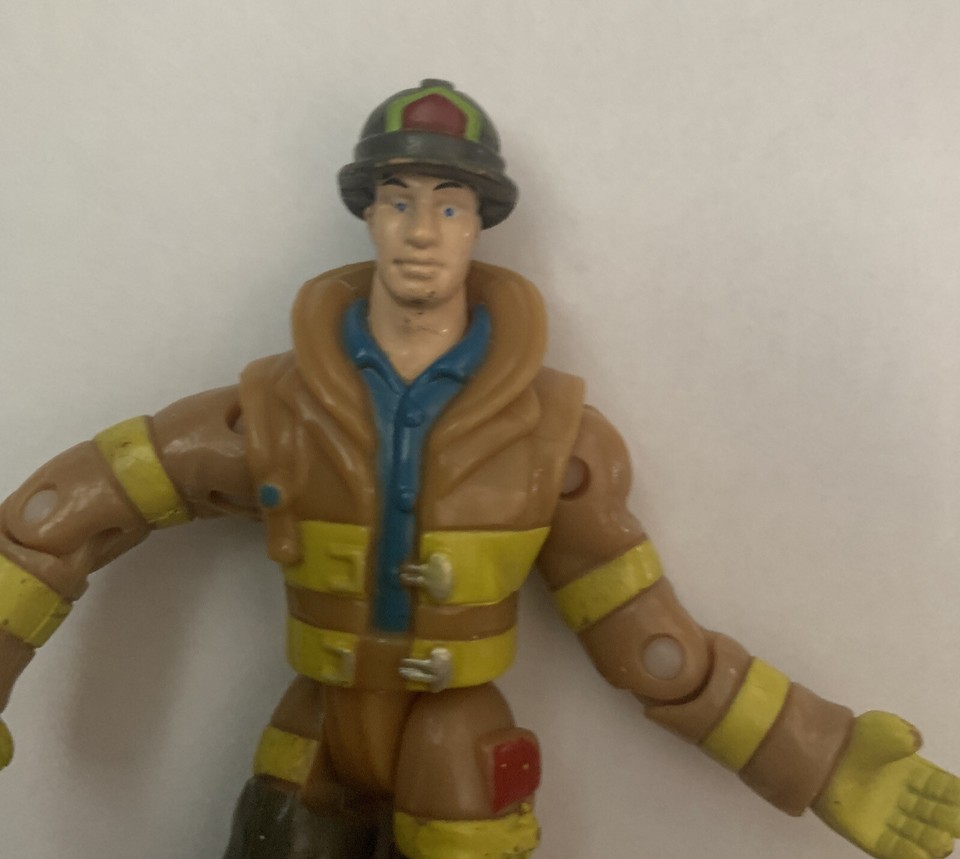 Fireman Fire Dept Officer Bully Tough Guy Macho Man Muscle Adonis GQ ...