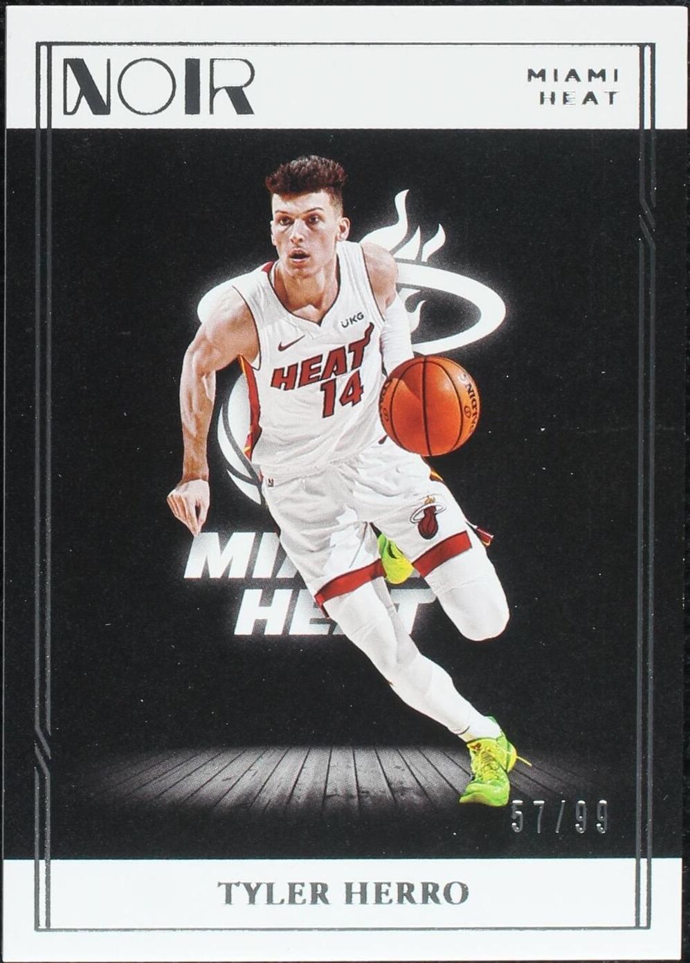2020-21 Panini Noir - Association Edition Tyler Herro #11 /99 for sale ...