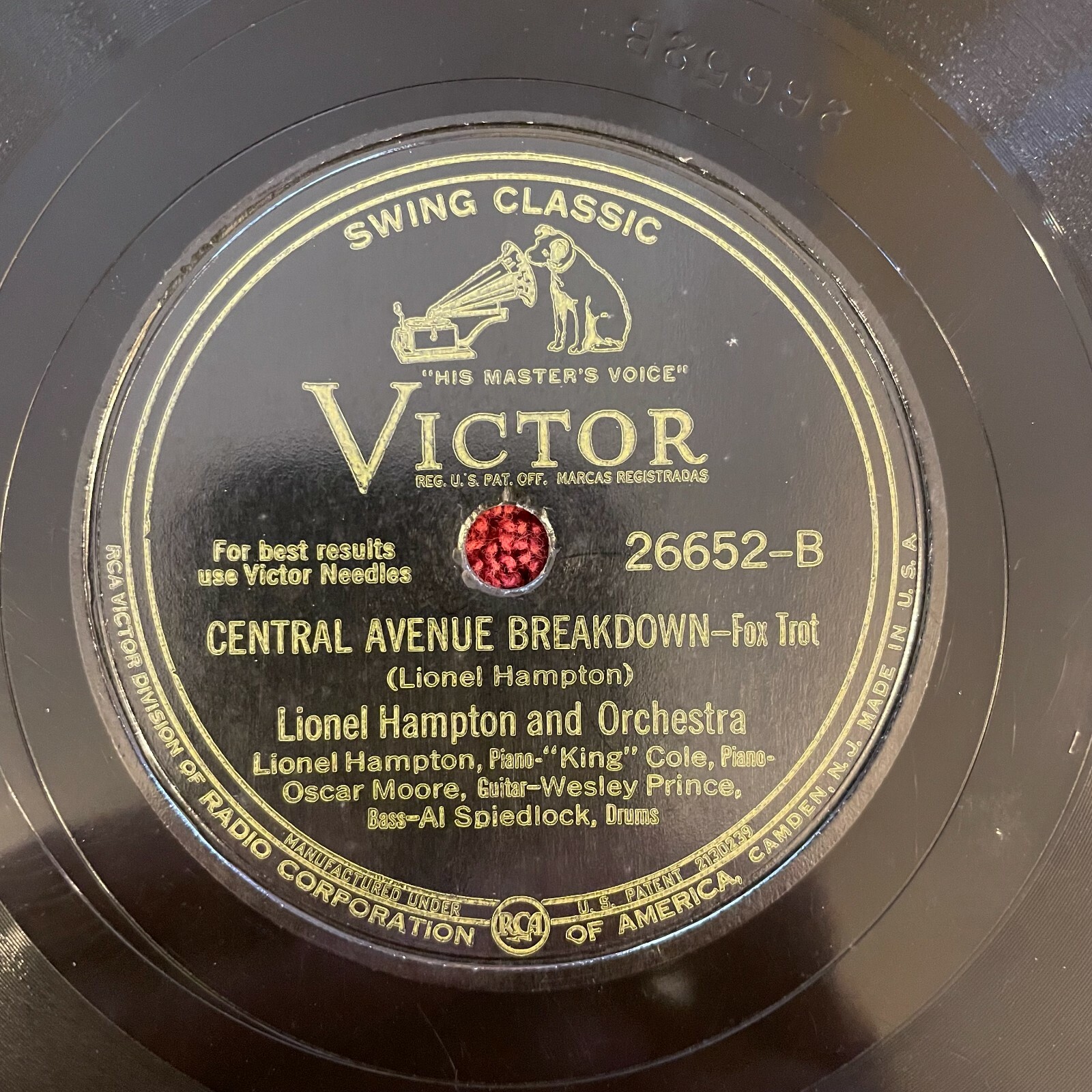VICTOR 26652 Lionel Hampton 78rpm Jazz Big Band Swing 1940 EBay victor-26652-lionel-hampton-78rpm-jazz-big-band-swing-1940-ebay