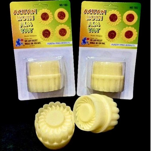 1 Set Of Pineapple Jam Tart code 103 Thumbprint Cookies Mould Cutter ...
