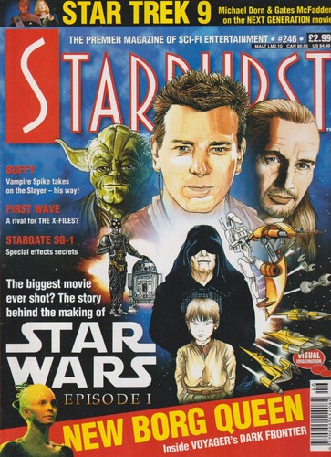 Star Wars Episode 1 Cover Starburst Magazine Sci-Fi Entertainment #246 ...