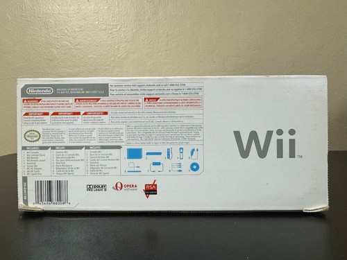 Nintendo RVL-101 Wii Console - White for sale online | eBay