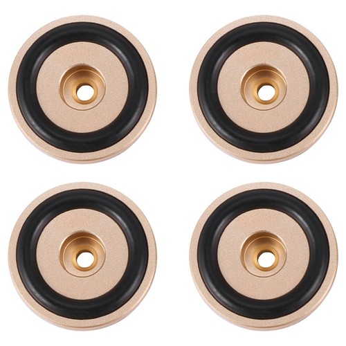 4PCS Turntable Isolation Feet Pads Aluminum Speaker Spikes Stand Foot ...