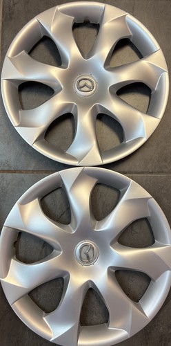 A SET OF (2) Genuine Mazda 3 Wheel Hub Caps Covers 16" (2014-2018) OE ...