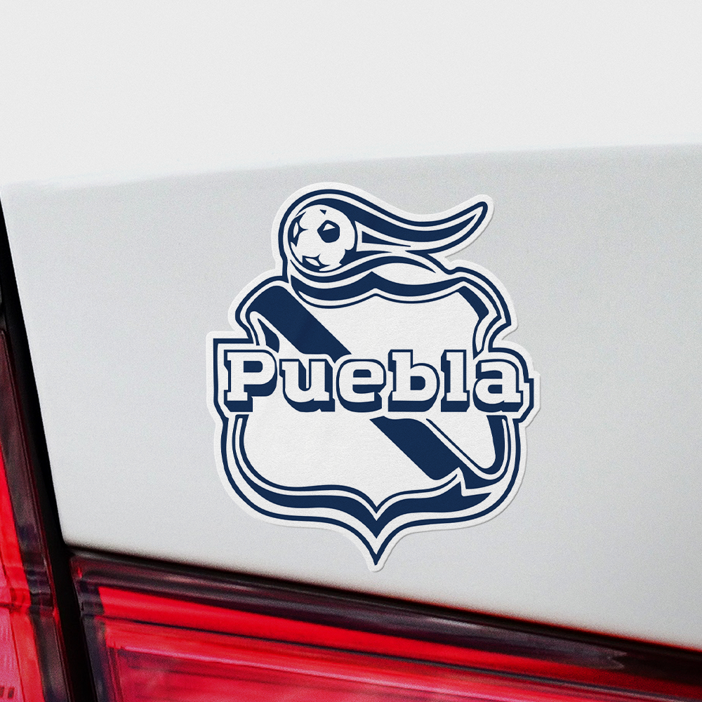 Puebla FC Mexico 4 Pack Sticker Vinyl Decal Calcomania Soccer Franja ...