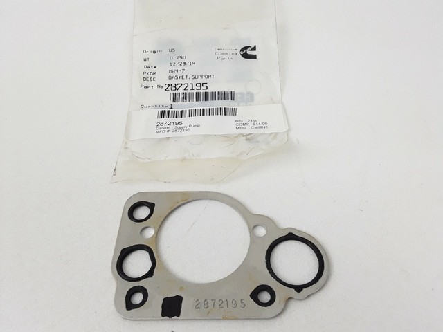 Genuine 2872195 Cummins ISX Fuel Transfer Pump Support Gasket for sale ...