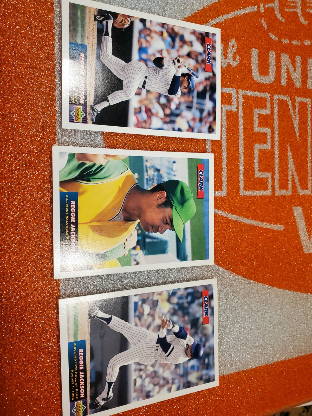 Complete SET of REGGIE JACKSON 1993 Upper Deck Clark Candy C1 C2 C3 | eBay