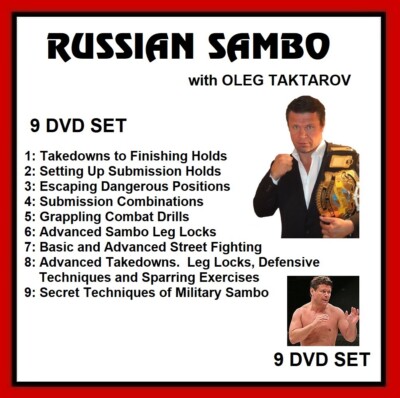 RUSSIAN SAMBO Training Series 9 DVD Set instruction with Oleg | eBay