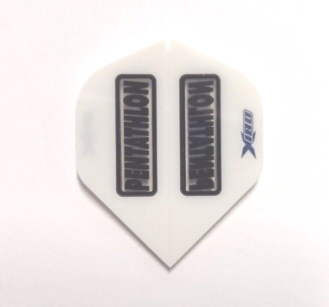 Dart Flights PENTATHLON™ X180 Standard Shape Ultra Strong 5 Sets Black ...