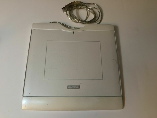 Wacom Tablet 6x8 Graphire3 Medium White Cte-630 Graphire 3 for sale ...