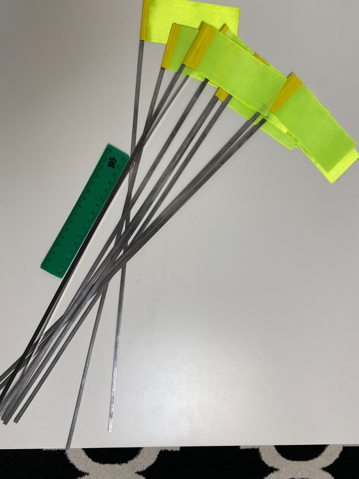 10 pcs tip up replaсement flags for hardware included heavy duty ice ...