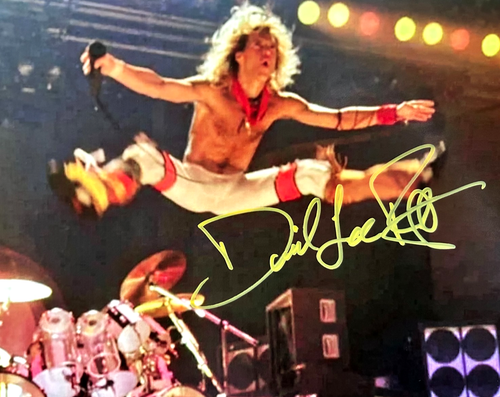 David Lee Roth (Van Halen) Signed 8x10 inch Authentic Original ...