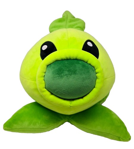 Tomy Plants Vs. Zombies Club Mocchi Mocchi Peashooter Mega 15-Inch ...