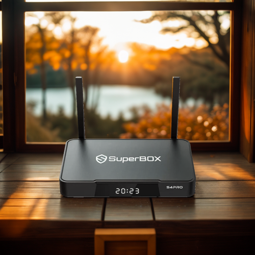 exciting +18 APPS SUPERBOX S5 PRO TV BOX Media Player Bluetooth voice ...