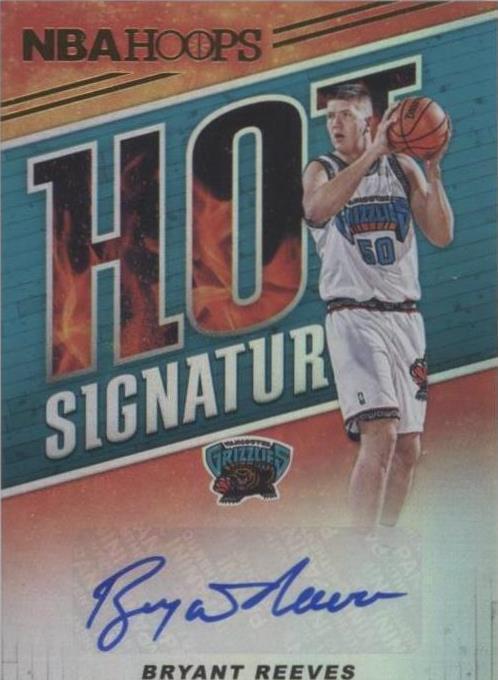 2018-19 Panini NBA Hoops - Hot Signatures Bryant Reeves #HS-BRV (AU ...