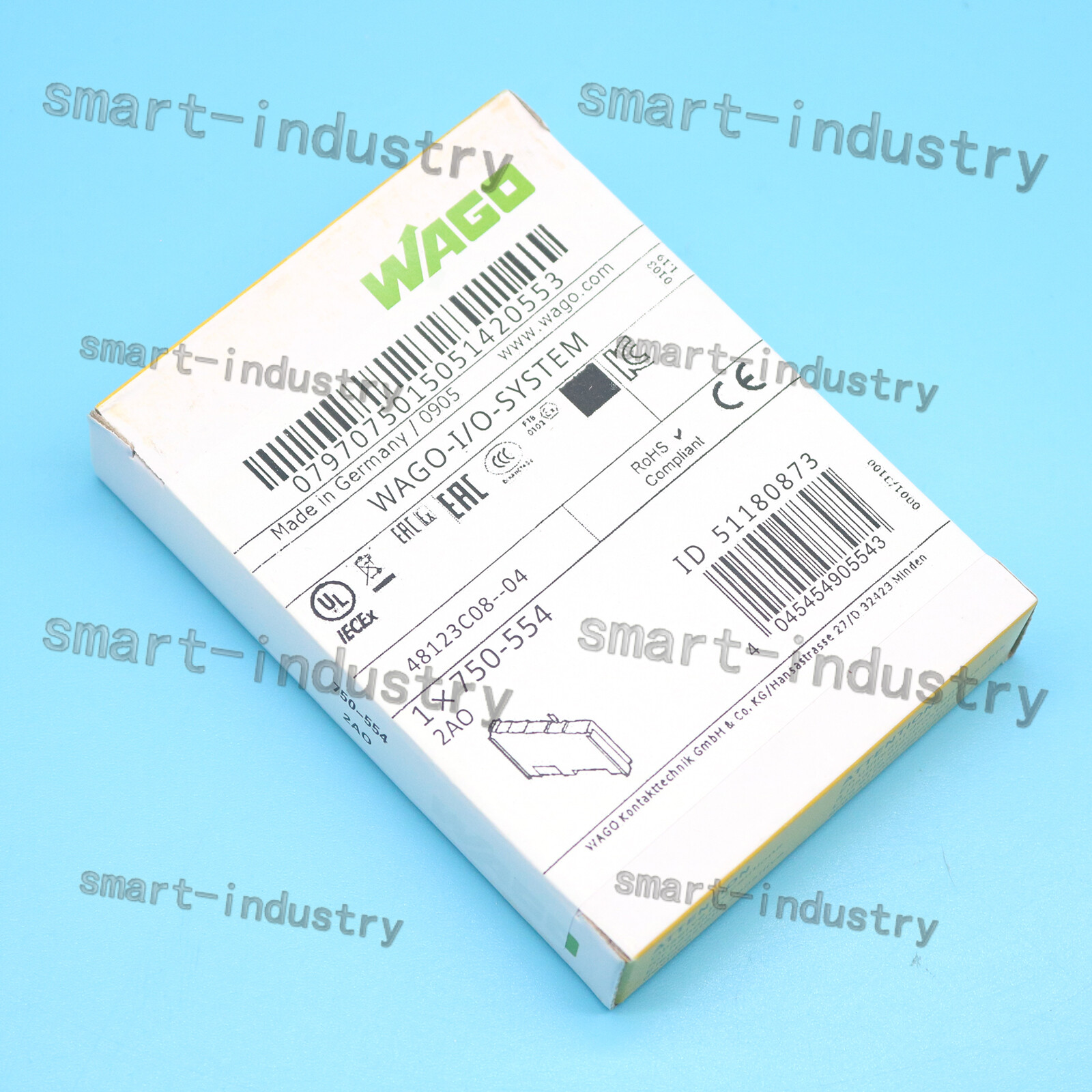 ONE Brand New WAGO 750-554 Module In Box Ship DHL | eBay