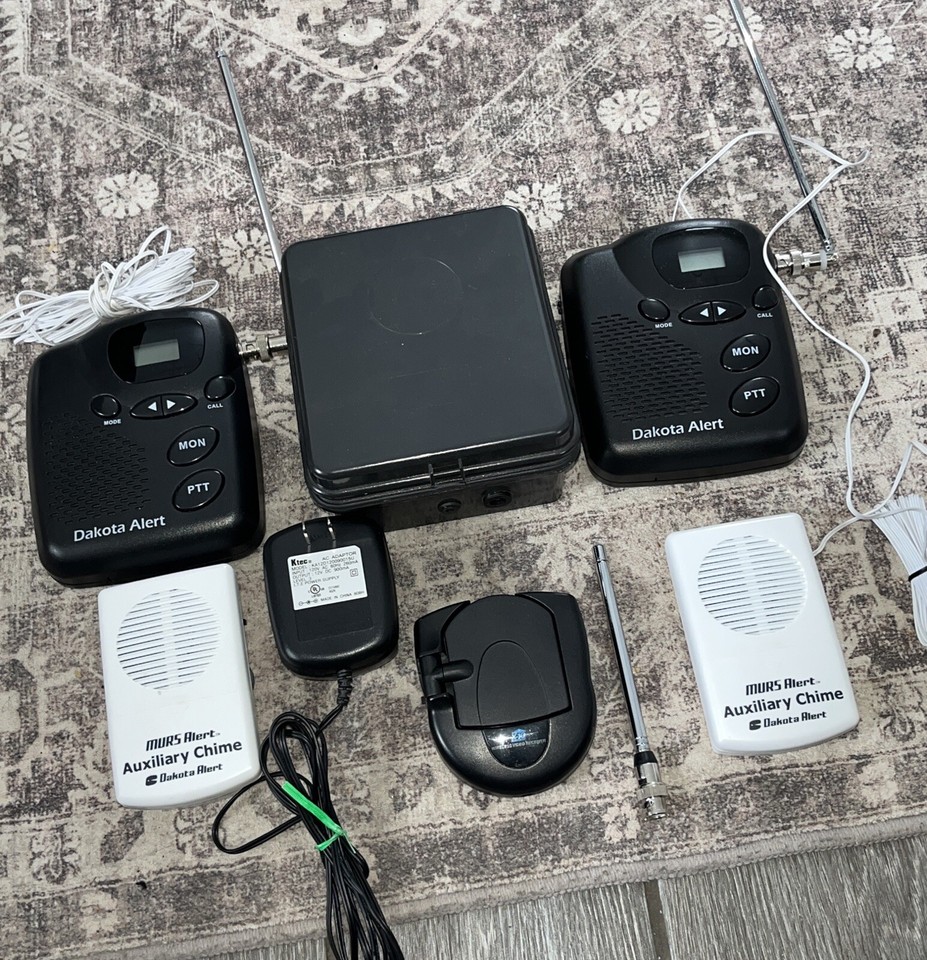Dakota Alert M538-BS MURS 2 Way Base Station Transceiver Radio Lot ...
