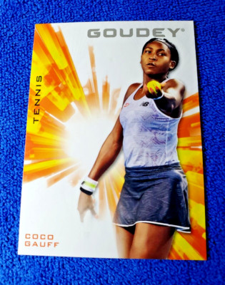 2021 Upper Deck Goodwin Champions Goudey Coco Gauff #G35 Rookie Card RC ...
