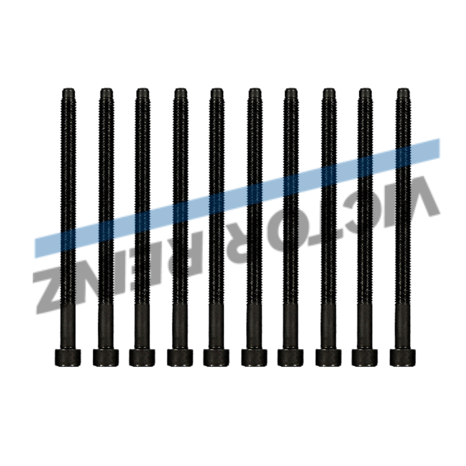 VICTOR REINZ Cylinder Head Bolt Set fits VW Golf Mk4 1.9 engine code ...