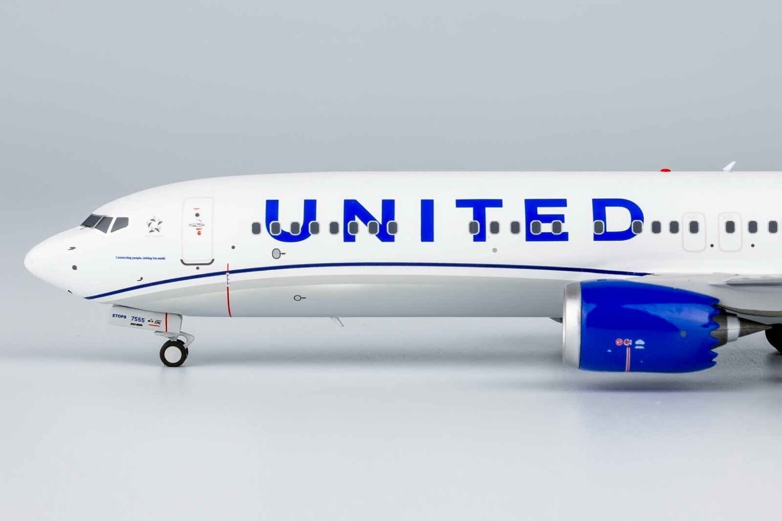 NG Model 1:200 United Airlines Boeing B737 MAX 9 Diecast Aircraft Model ...