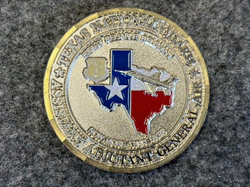 TEXAS NATIONAL GUARD, ASSISTANT ADJUTANT GENERAL-AIR Challenge Coin | eBay